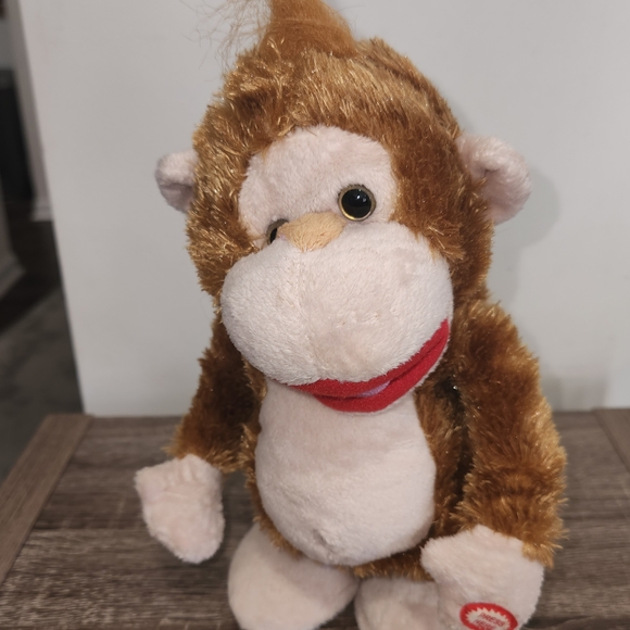 Toys | Giggles International Animated Laughing Monkey Animal Standing ...